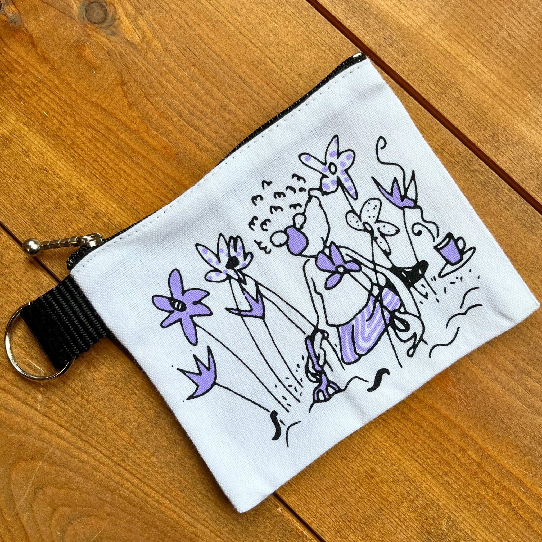 Mini Pouch - Get out in your garden – Sa Boothroyd Gallery