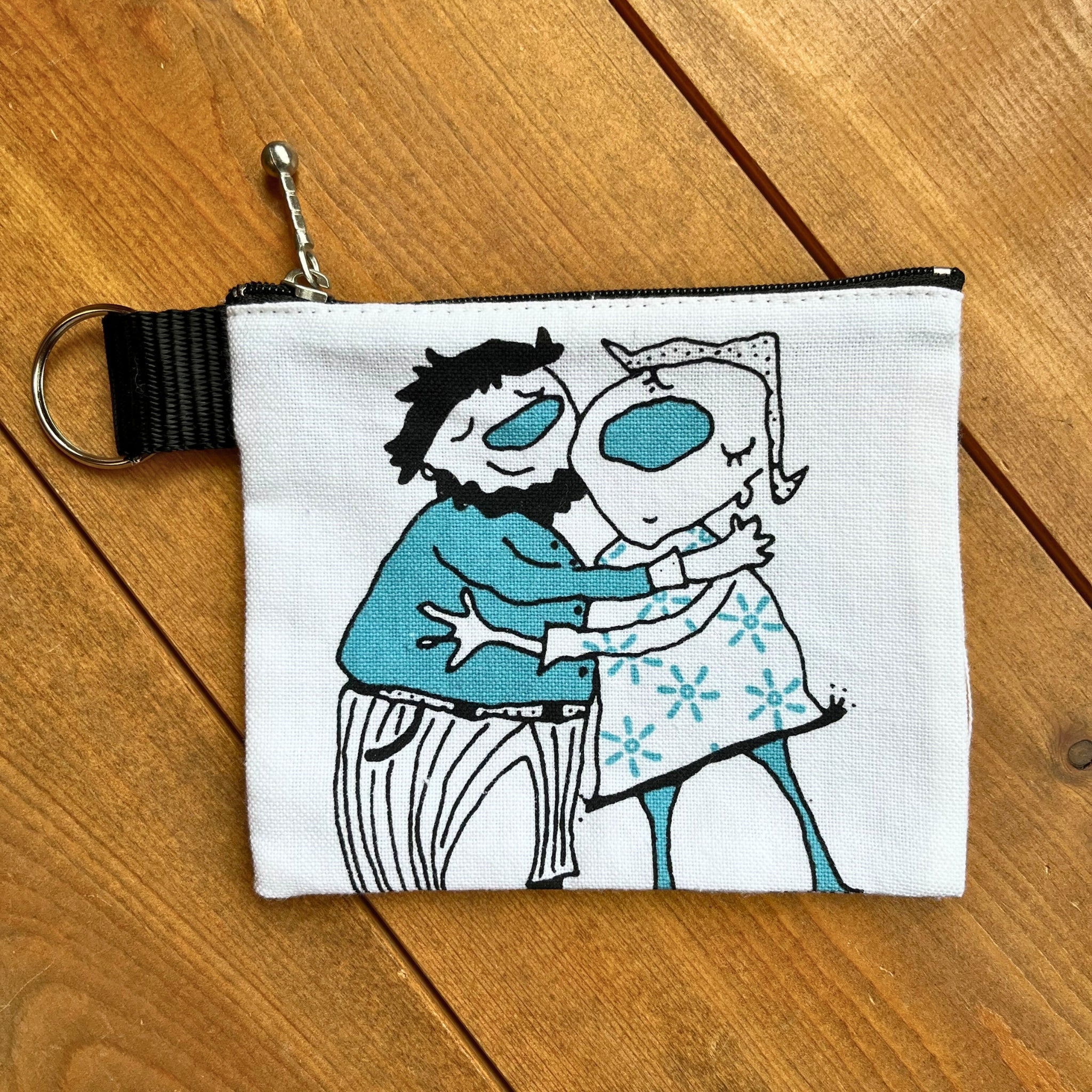 Mini Pouch - Hug – Sa Boothroyd Gallery